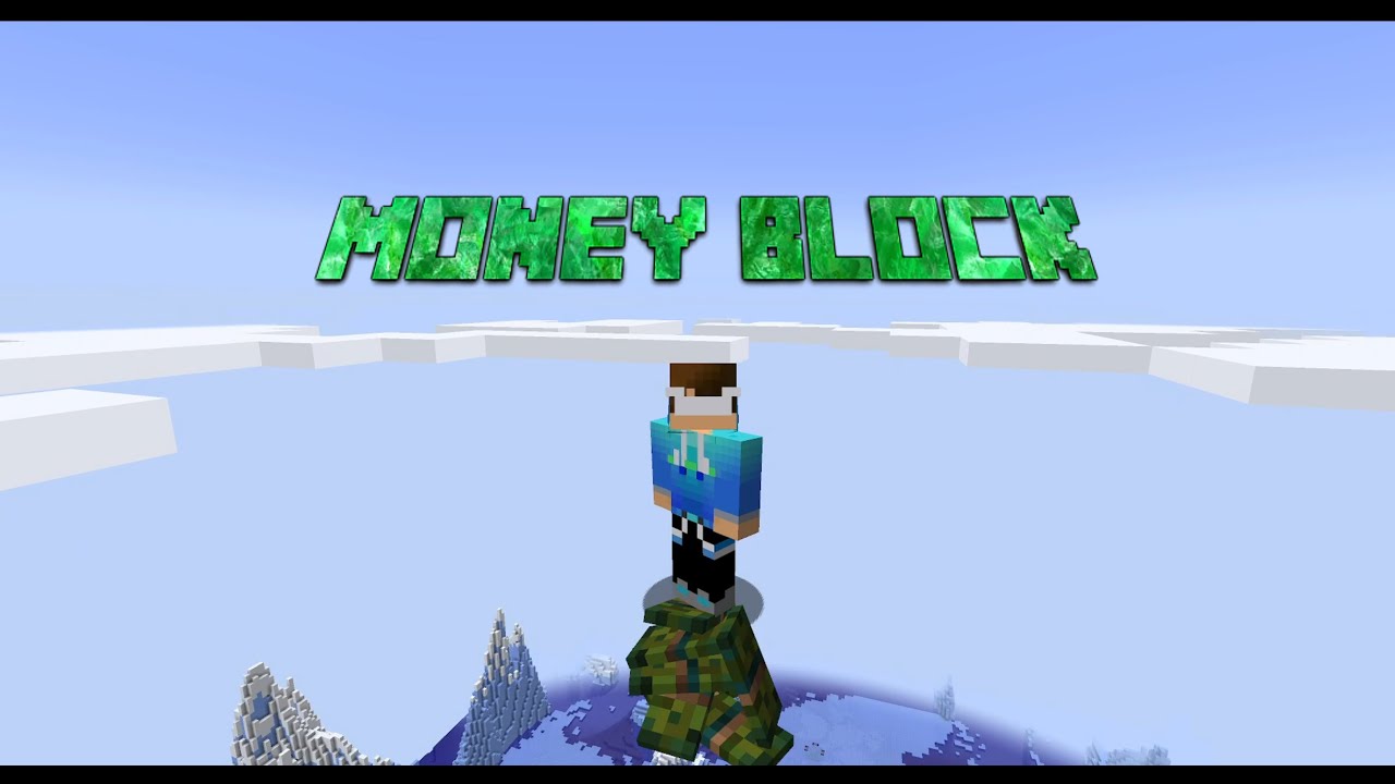 Minecraft, But It's On 1 Money Block - YouTube