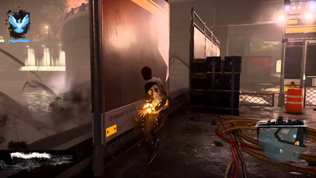 inFAMOUS Second Son™ destruction of DUP stuff - YouTube