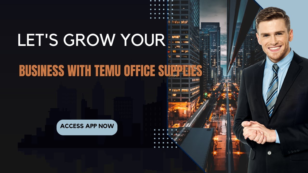 Temu Office Supplies: Your Budget Friendly Business Partner - YouTube