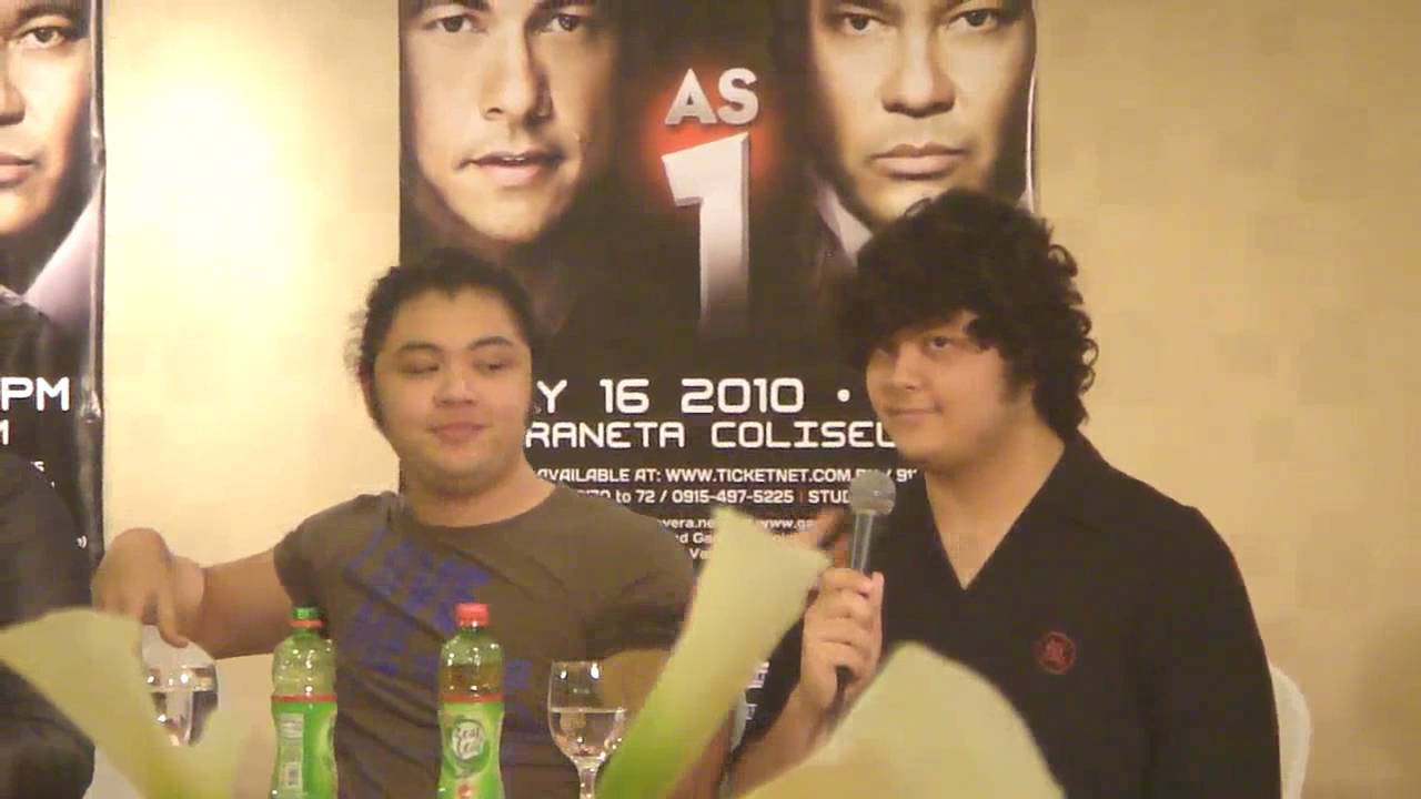 martin nievera with robin and ram @ AS I THE REPEAT press con - YouTube