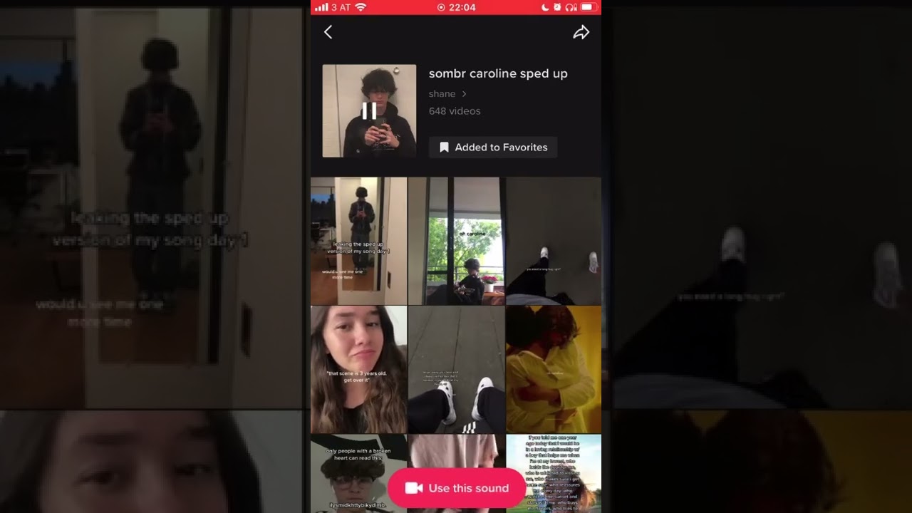 Caroline by sombr (Shane) leaked tiktok version - YouTube