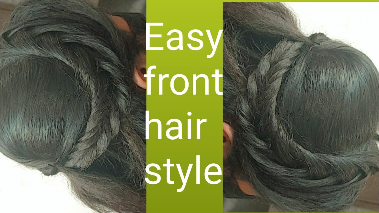Front Hair style - YouTube