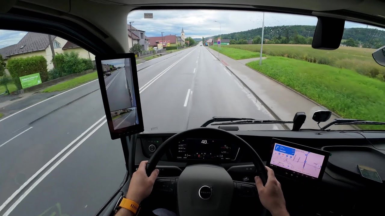 VOLVO FH AERO (RKL Opava to Ostrava) | POV Truck Driving - YouTube