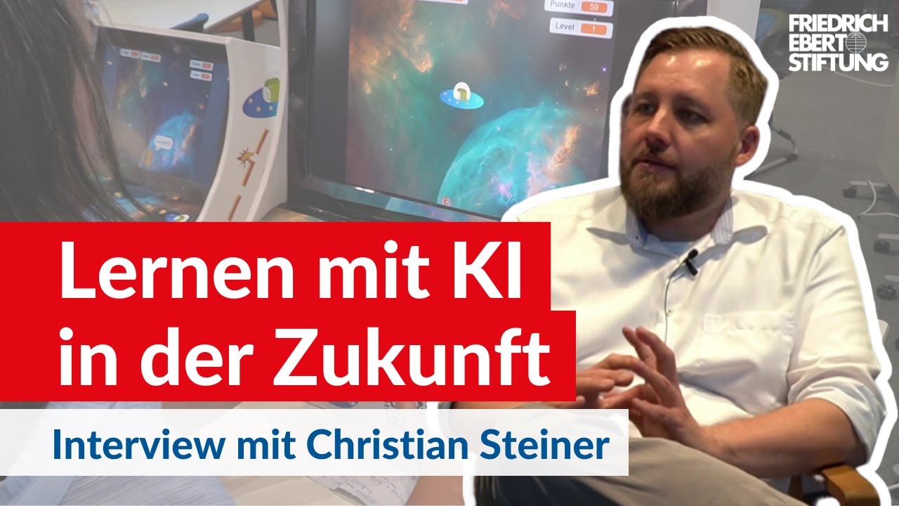 Lernen mit KI in der Zukunft | Interview mit Christian Steiner - YouTube