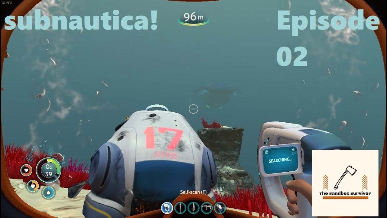 Subnautica: sea gliders and pod crashes! - YouTube