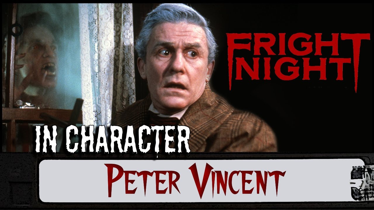 In Character: Peter Vincent | Fright Night (1985) - YouTube