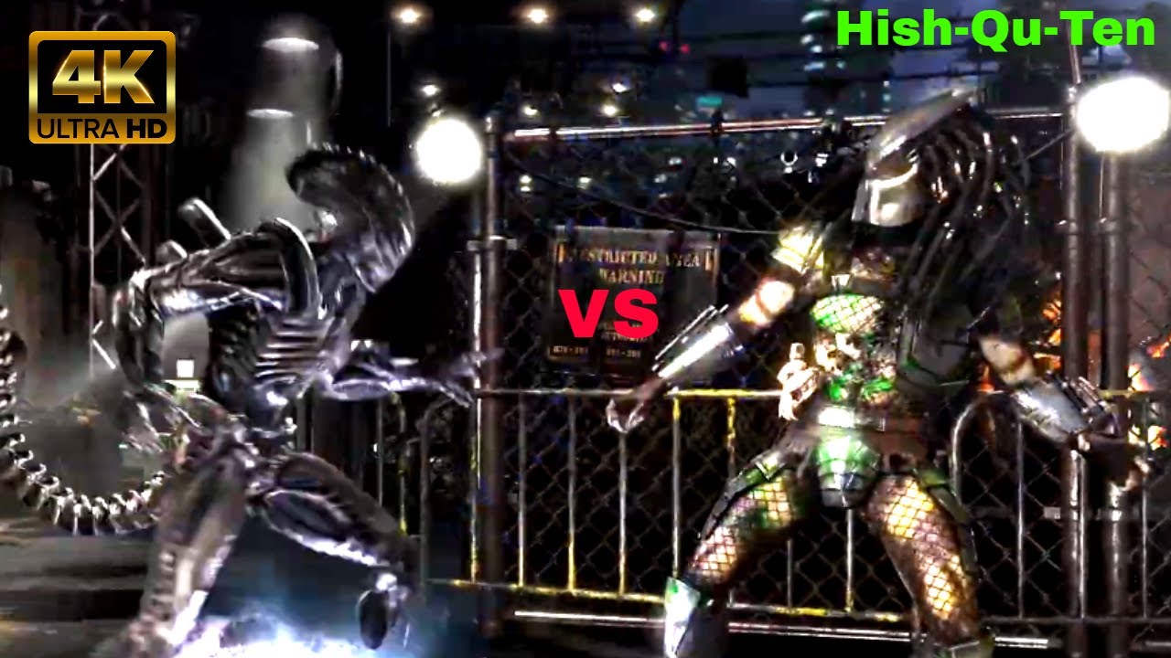 Mortal Kombat X: Predator vs Alien MKX (Hish-Qu-Ten) - YouTube