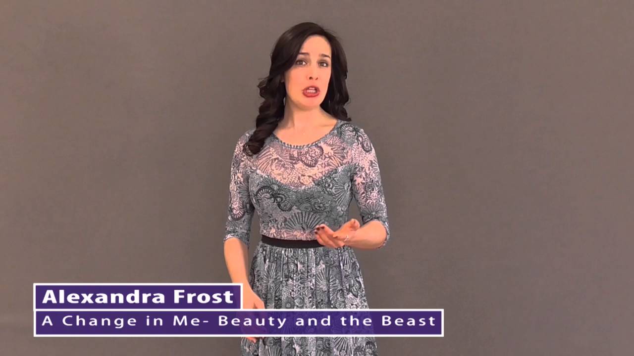 Alexandra Frost - A Change in Me (Beauty and the Beast) - YouTube