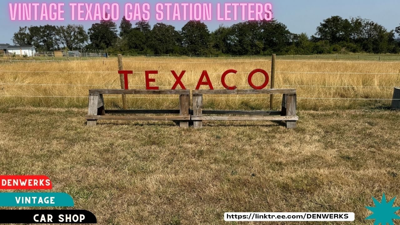 TEXACO Gas Station Letters DENWERKS No Reserve Auction on Bring a ...