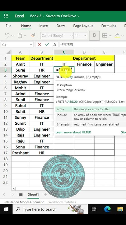 Excel interview question with tricks 4 @World_Tech143 #exceltricks #shortsfeed #trending - YouTube