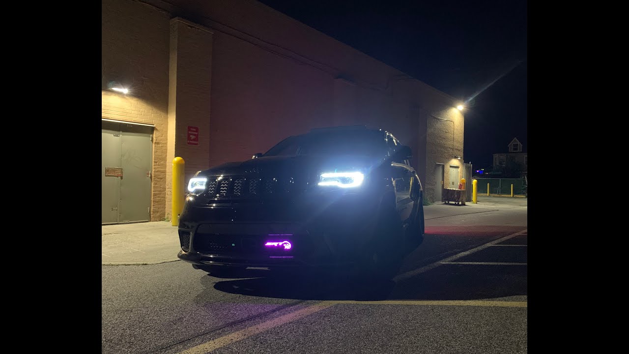 TRACKHAWK - HIGHWAY RUN (PULLS, DIPS, DOWN SHIFTS, EXHAUST NOTES) - YouTube