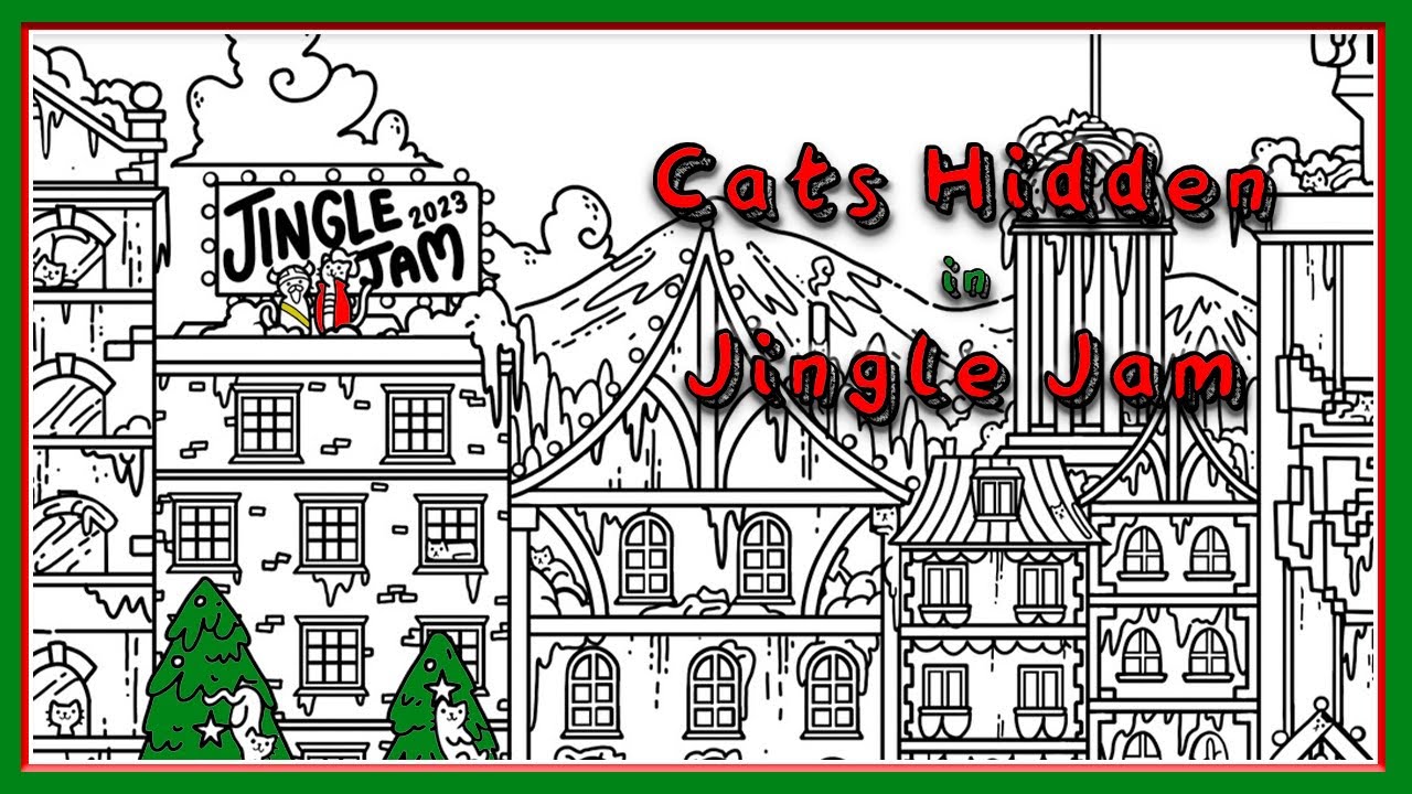 Cats Hidden in Jingle Jam - YouTube