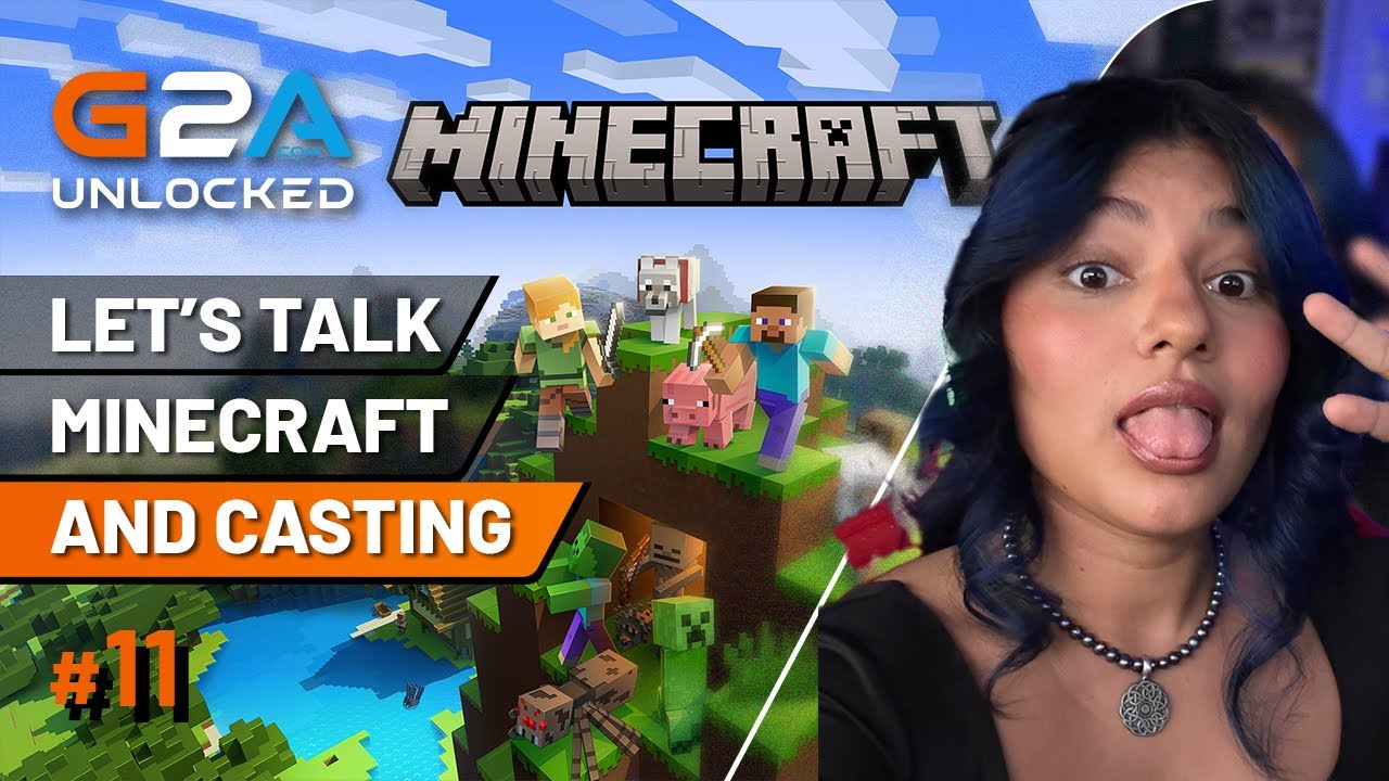 Gaming and Casting is a Lifestyle | Minecraft Gameplay | G2A Unlocked ...