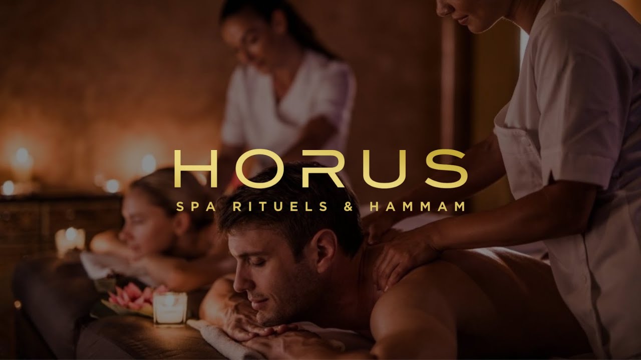 Horus Spa Rituels & Hammam Área Piscina - YouTube