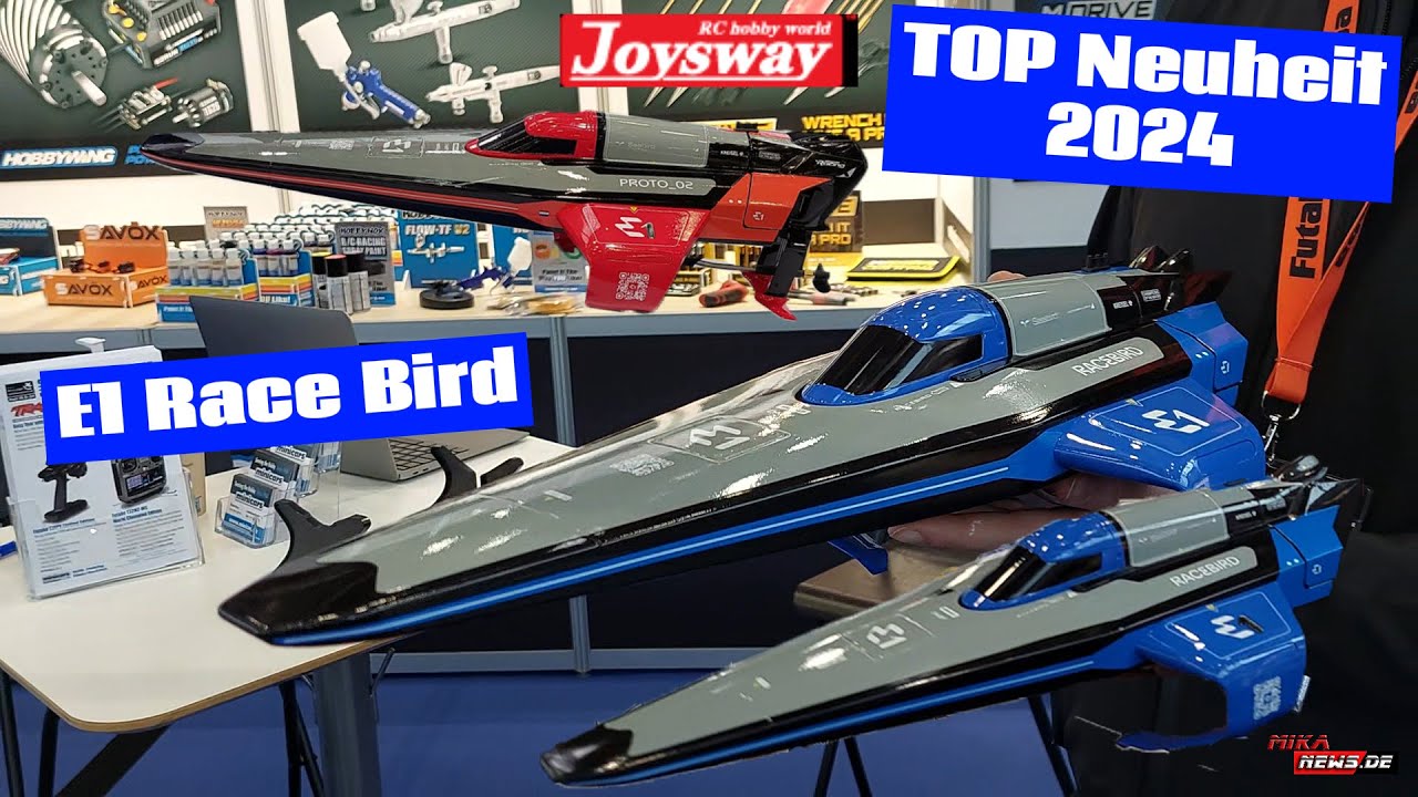 E1 Race Bird Elektro Rennboot von Joysway und Standrundgang ...