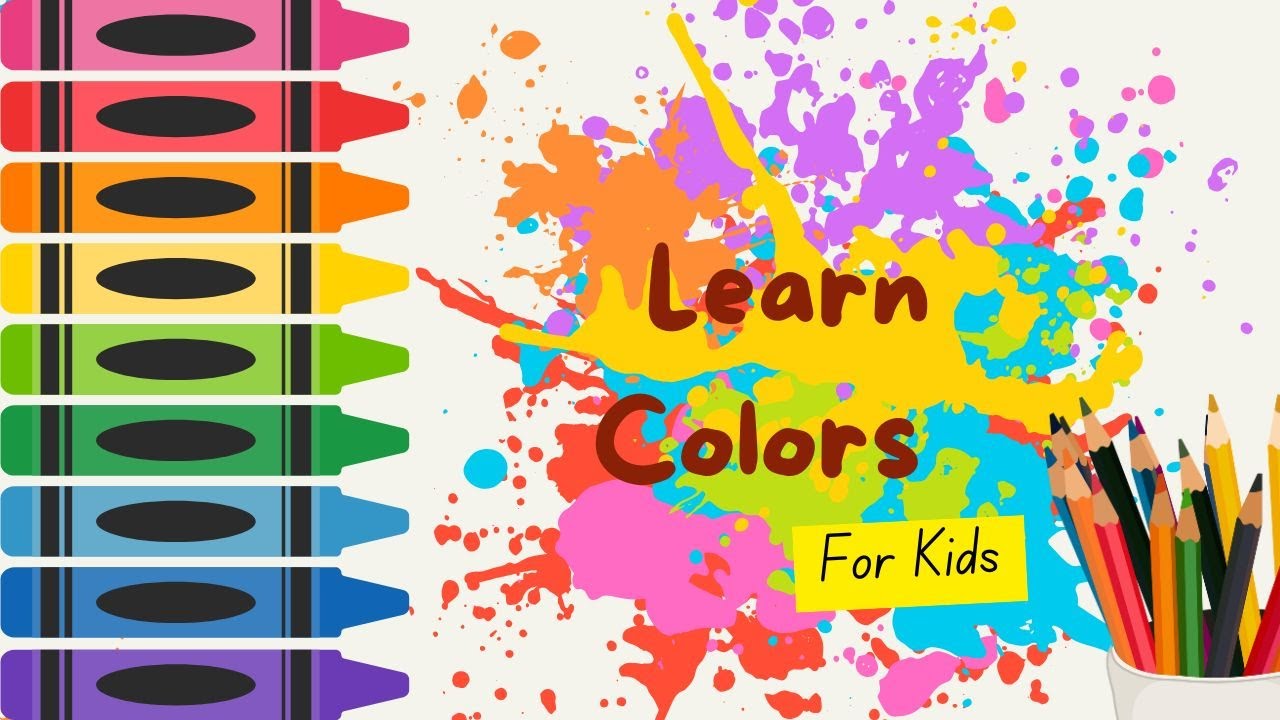 Learn Colors With Colorful Objects | Educational Video For kids ...