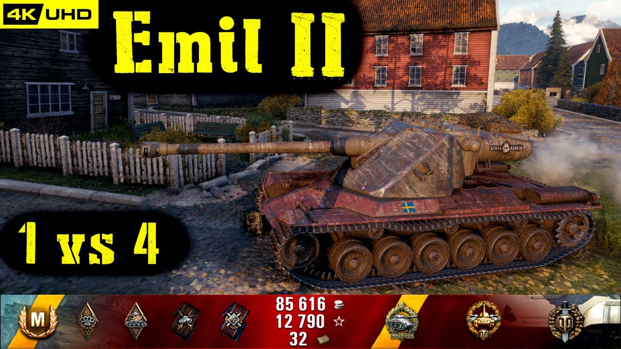 World of Tanks Emil II Replay - 8 Kills 6.8K DMG(Patch 1.6.1) - YouTube