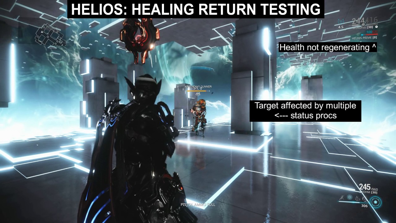 Helios Healing Return Test - YouTube