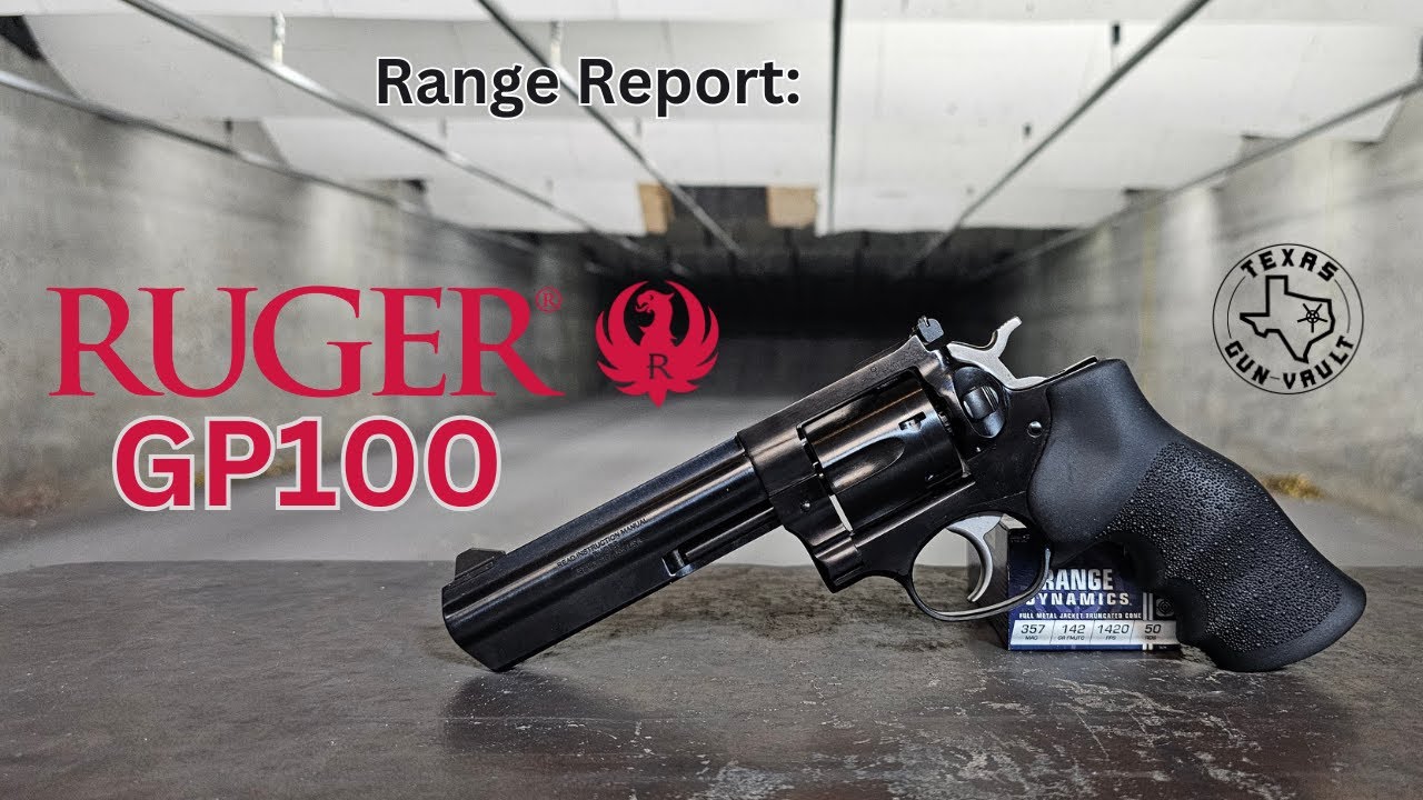 Range Report: Ruger GP100 - Standard Double Action .357 Magnum Revolver ...