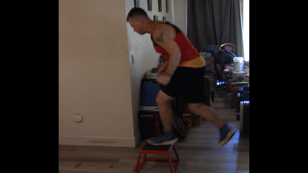 Single leg 12 Inch box Jumps - YouTube