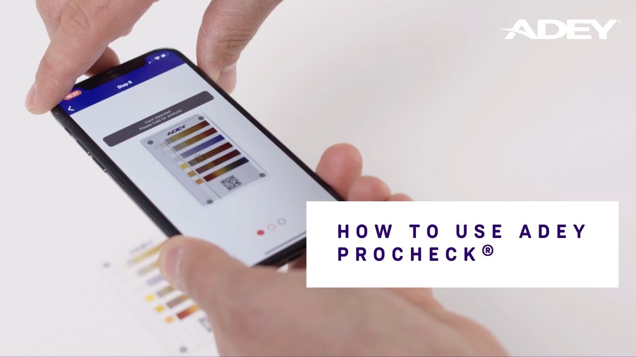How to use ADEY ProCheck® - YouTube