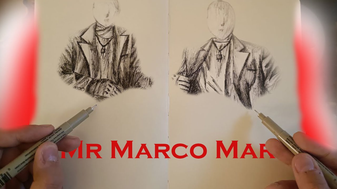 را کشیدم Mr Marko Mark من - YouTube