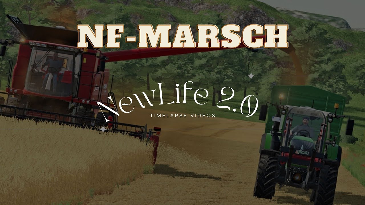 FS22 | Timelapse #20 | Farming Simulator 22 NF-Marsch - YouTube