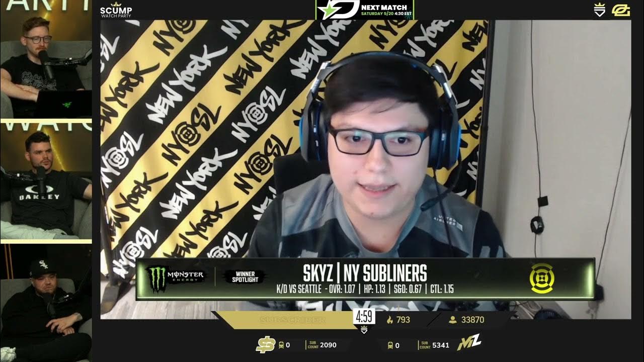 Scump wants HyDra to CALM DOWN vs OpTic & Reacts to Skyz Interview after WIN vs Seattle Surge🔥 ...