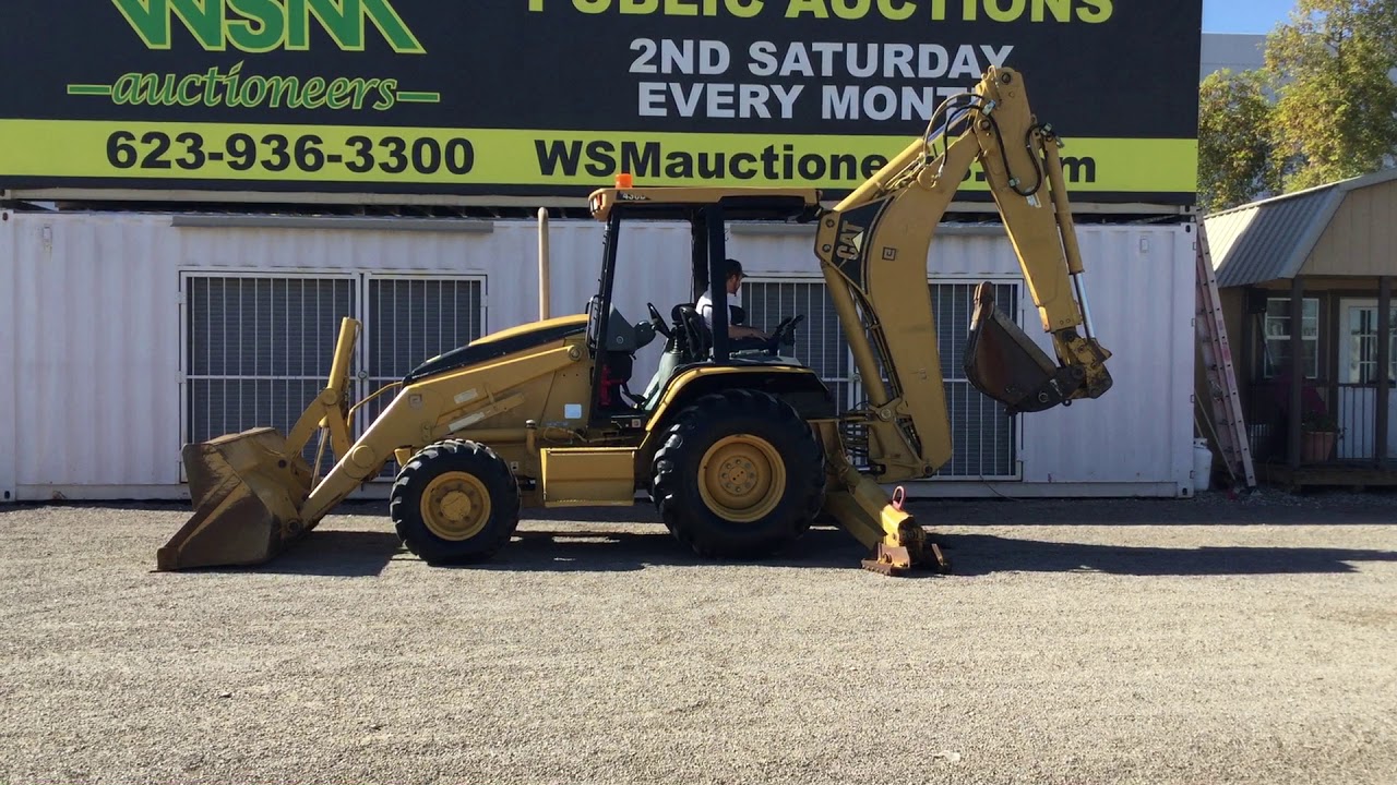 Caterpillar 430D Backhoe For Auction February 8th 2020 - YouTube