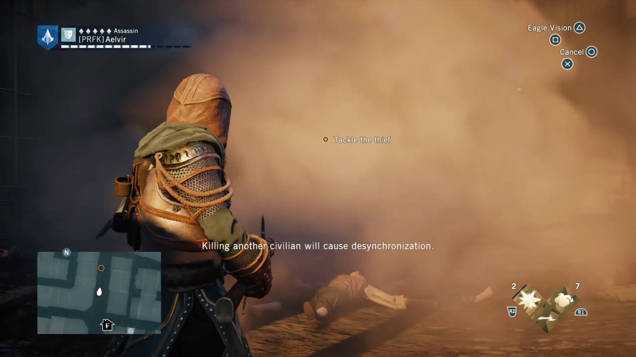 Assassin's Creed® Unity Guillotine-guns, surprisingly good stress ...