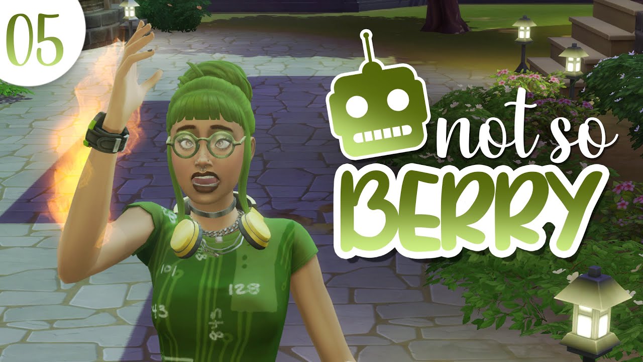 My Sim’s on FIRE 🦠 [Green] Sims 4 Not So Berry Challenge #5 - YouTube