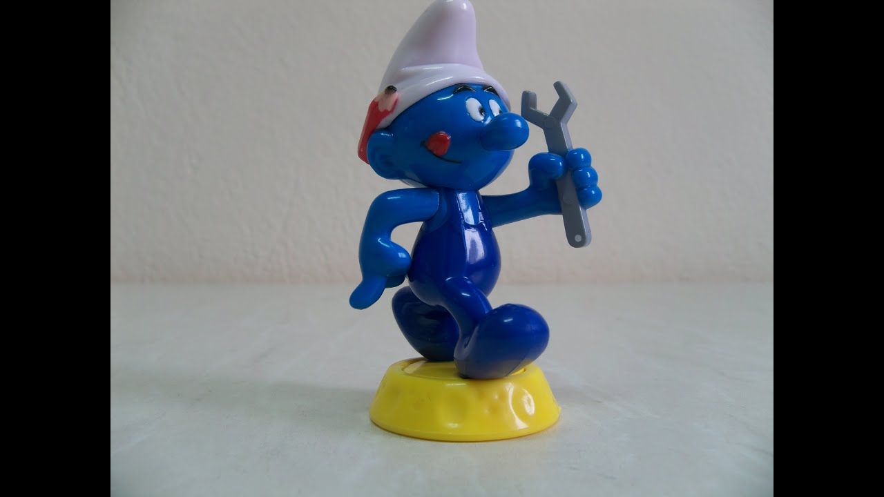 Mega Toys Egg Unboxing The Smurfs Big Toys Egg Unboxing Worker Smurfs ...