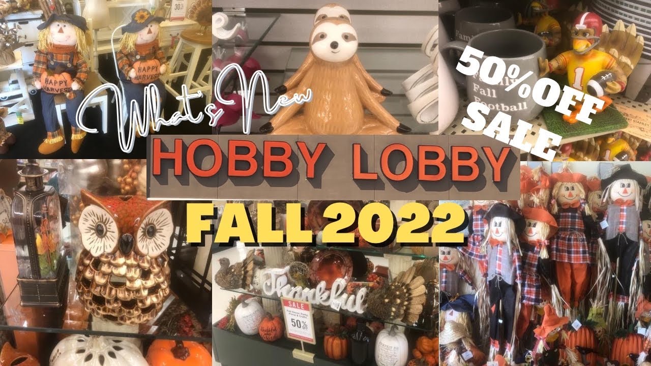 BRAND NEW FALL DECOR HOBBY LOBBY 2022* SHOP WITH ME #comewithme # ...