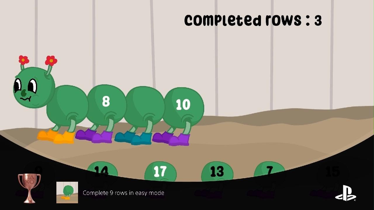 Row of Numbers ~ Complete 9 rows in easy mode Trophy - YouTube