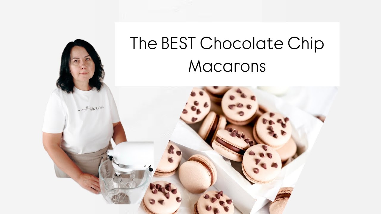 How to make Chocolate Chip Macarons - YouTube