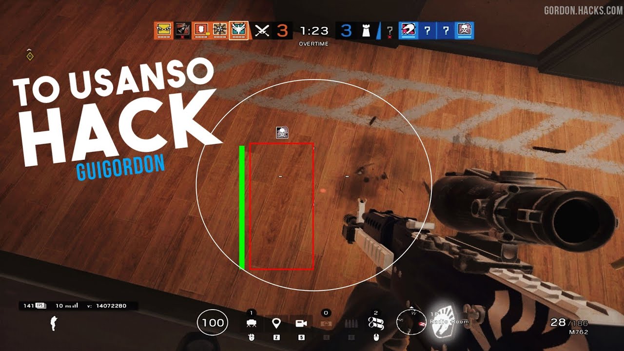 To usando HACK Highlights [ R6 PC ] Gui Gordon - YouTube