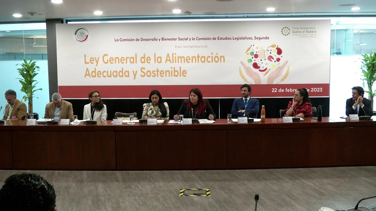Foro sobre la “Ley General de la Alimentación Adecuada y Sostenible ...