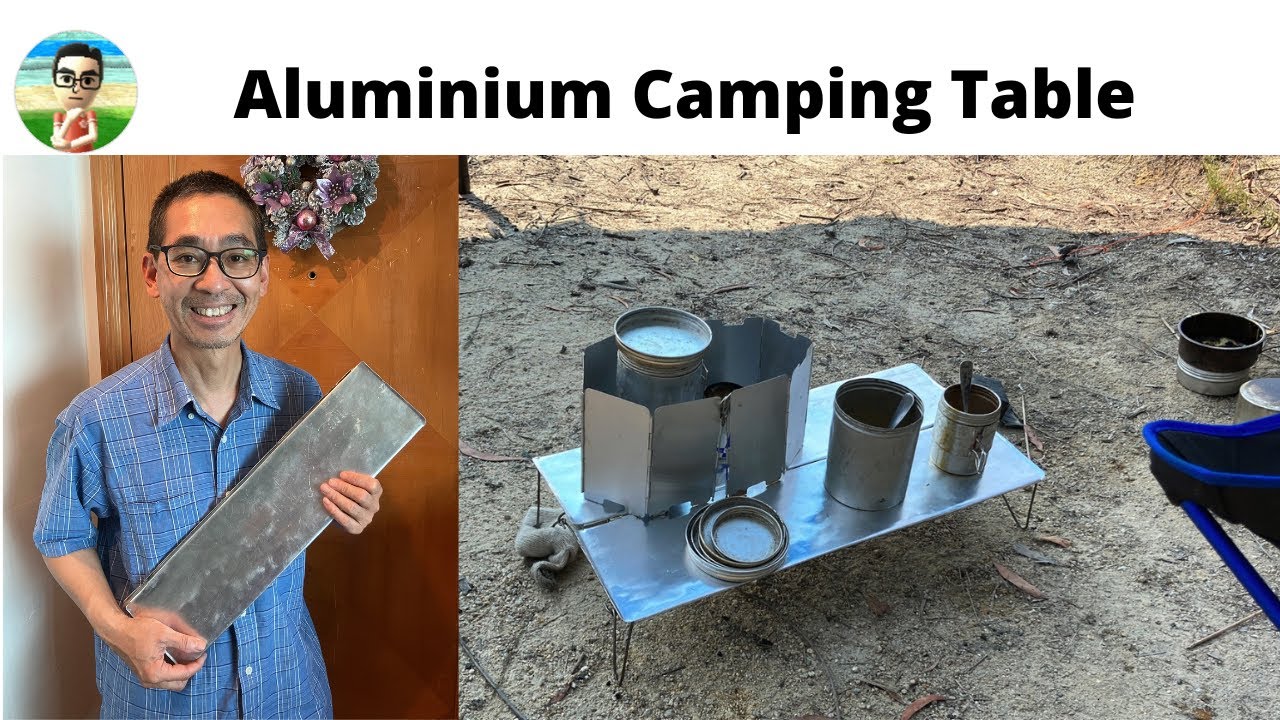 DiY Aluminium Camping Table - YouTube