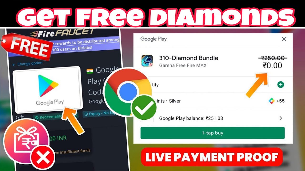 NEW BUG😨 FREE DIAMONDS TRICK കിട്ടി🔥- para SAMSUNG A3,A5,A6,A7,J2,J5,J7 ...