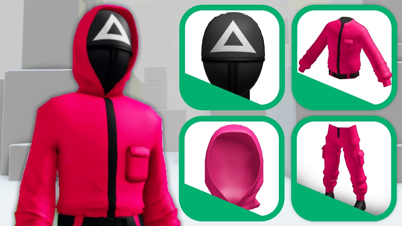 NEW TRIANGLE SQUID GAME GUARD ROBLOX AVATAR! - YouTube