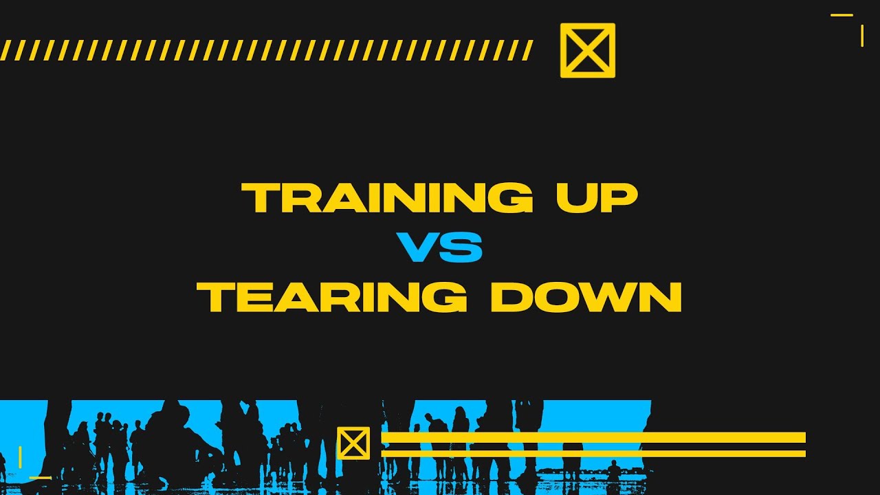 Training Up vs Tearing Down | Robert Watson | Sun Valley Community ...