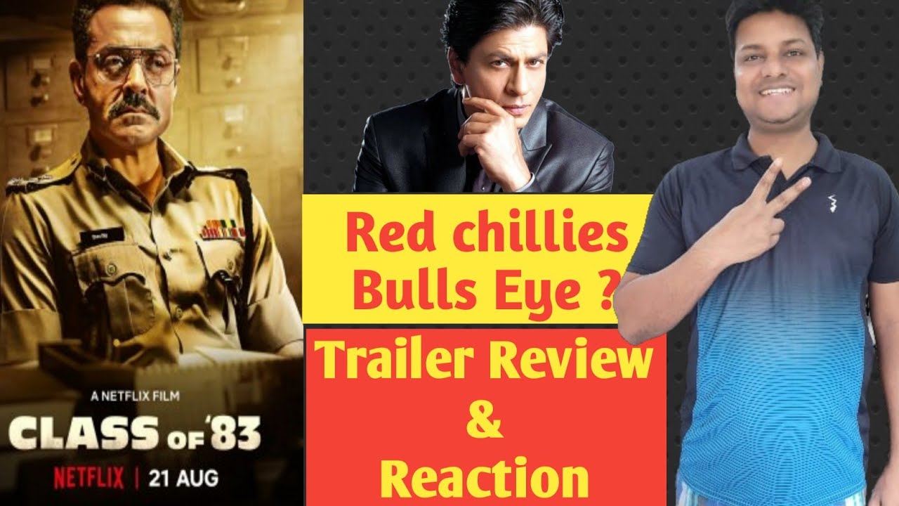 Class of 83 Trailer review | Class of 83 Trailer reaction | Bobby Deol ...