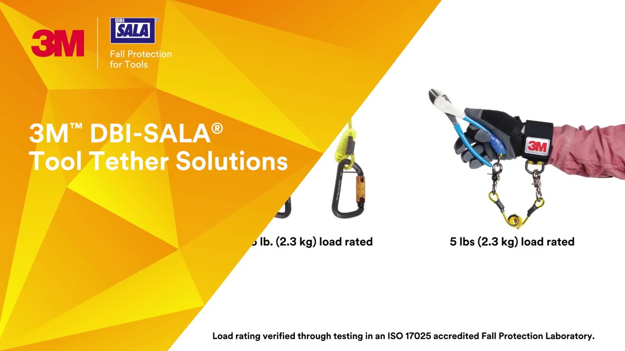3M™ DBI SALA® Tool Tether Solutions - YouTube