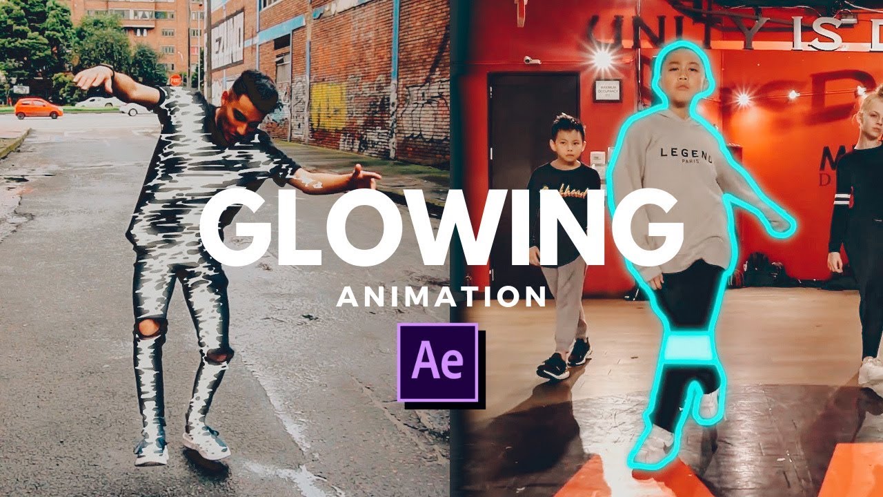 GLOWING ANIMATIONS - After Effects TUTORIAL l Juano - YouTube