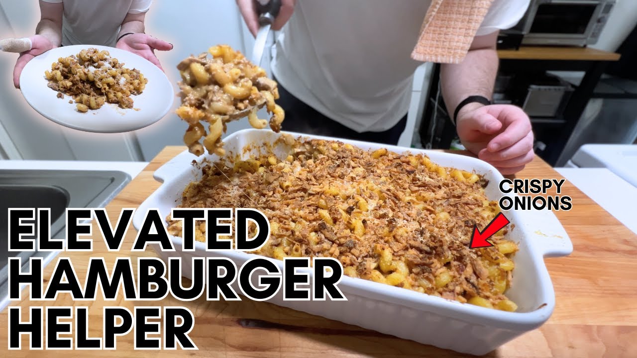 Easy Cheeseburger Casserole That DESTROYS Hamburger Helper (Plus My ...