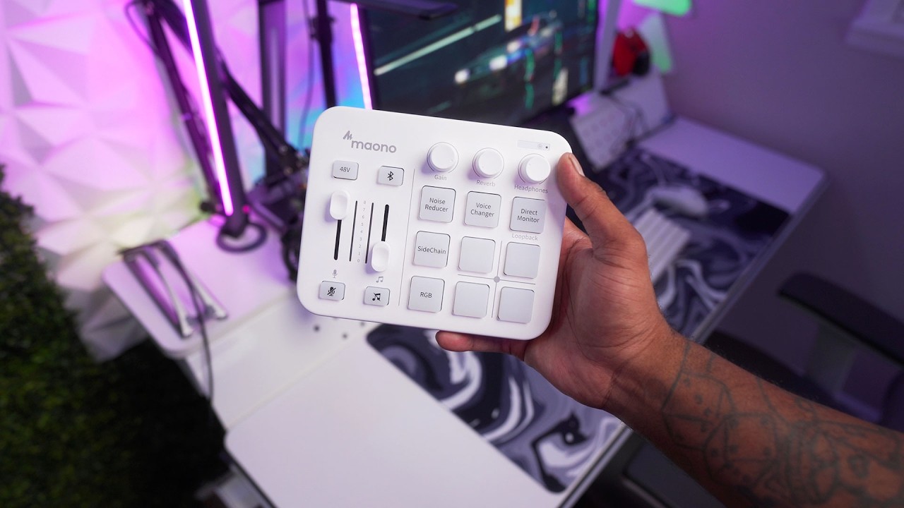 MAONO G1 NEO Gaming Mixer In-depth Review & Comparison to SC3 - YouTube