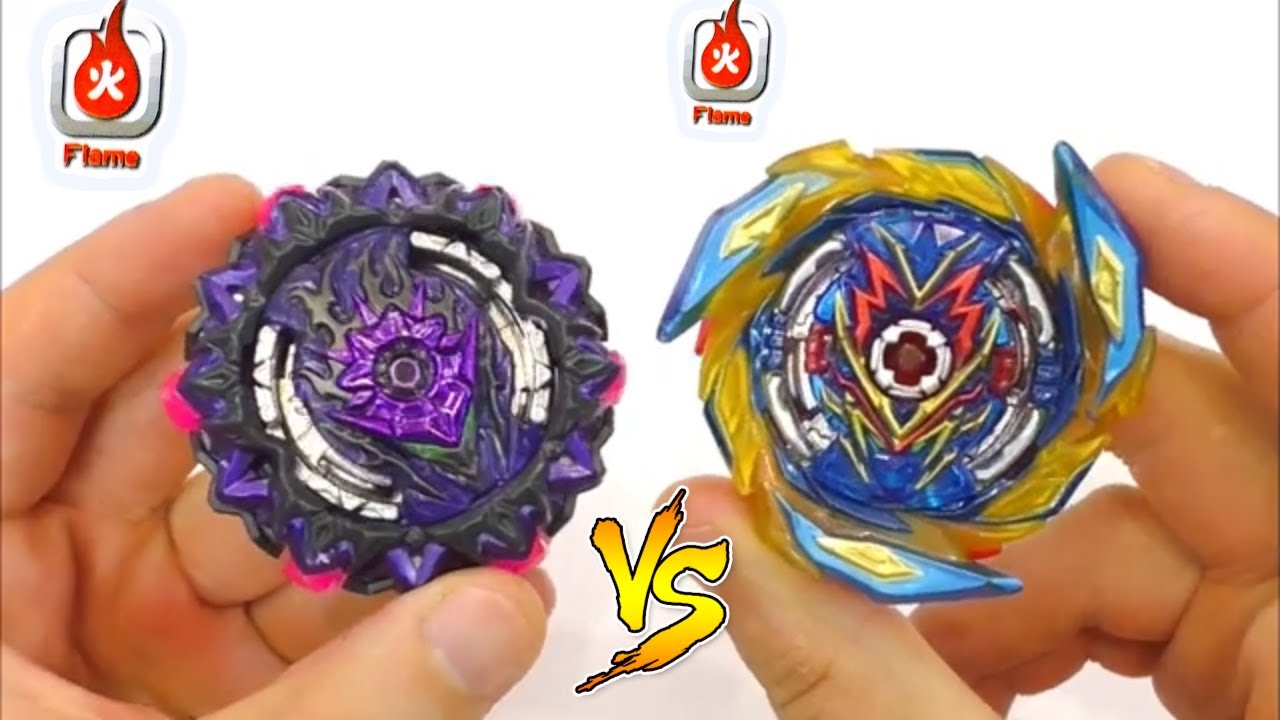 Fake Beyblade Flame test Variant Lucifer Mobius 2D - YouTube