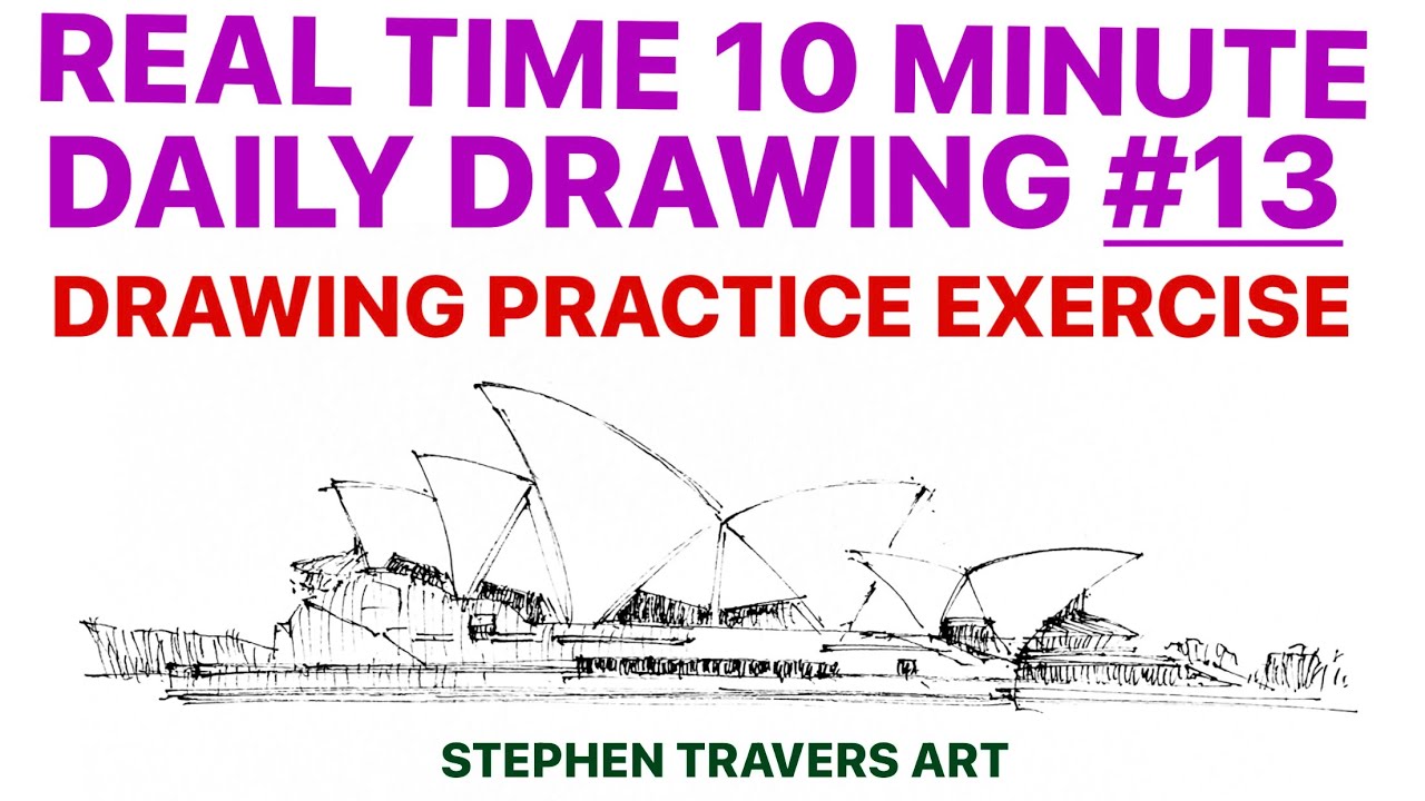 A Challenge for Daily Drawing Practice - YouTube