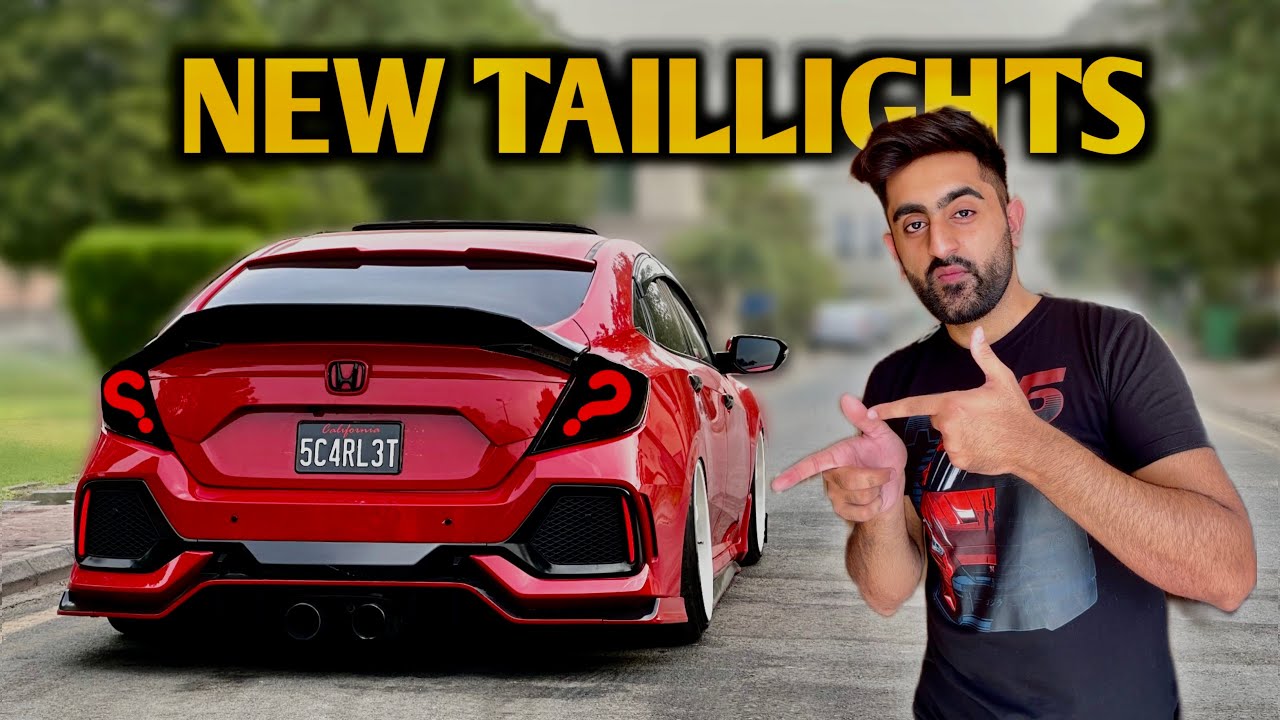 NEW TAIL LIGHTS IN SCARLET 🔥 - YouTube