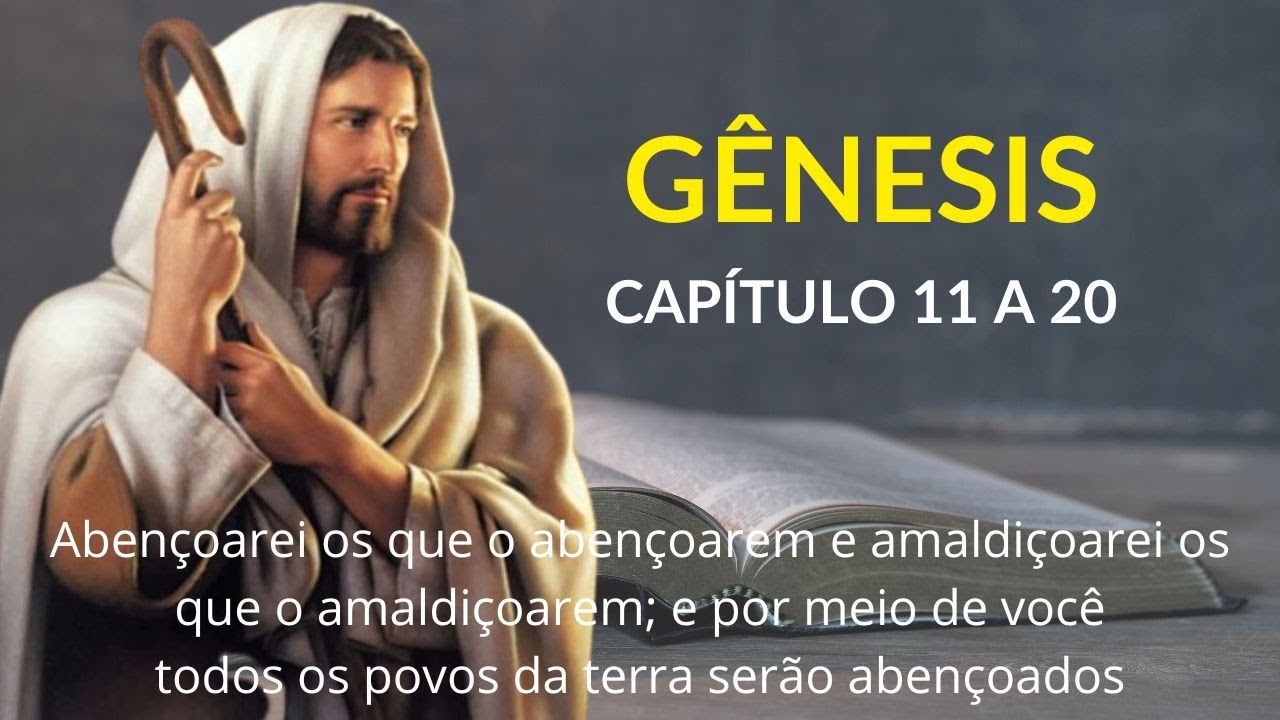 Gênesis Capítulo 11 a 20 / Bíblia Falada em Áudio / Bíblia Narrada A ...